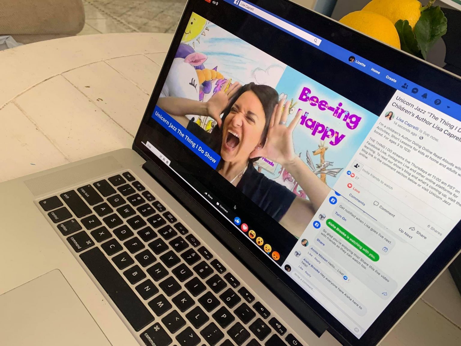 Facebook Live Kids Show - The Thing I Do: Show 2 - Unicorn Jazz