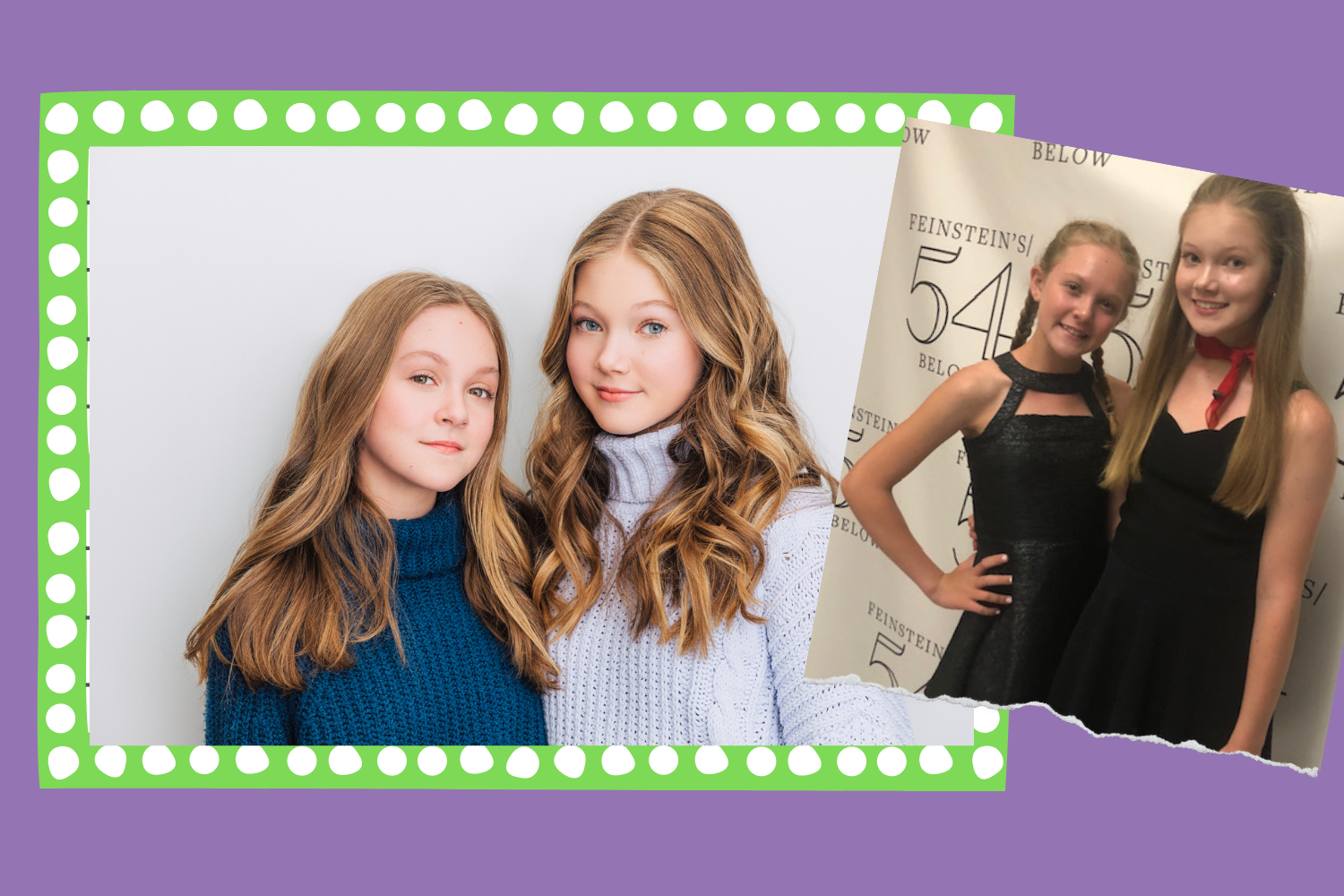 Talented Sisters Are dancers, actresses, and stage performers - Olivia & Grace DeAmicis ...
