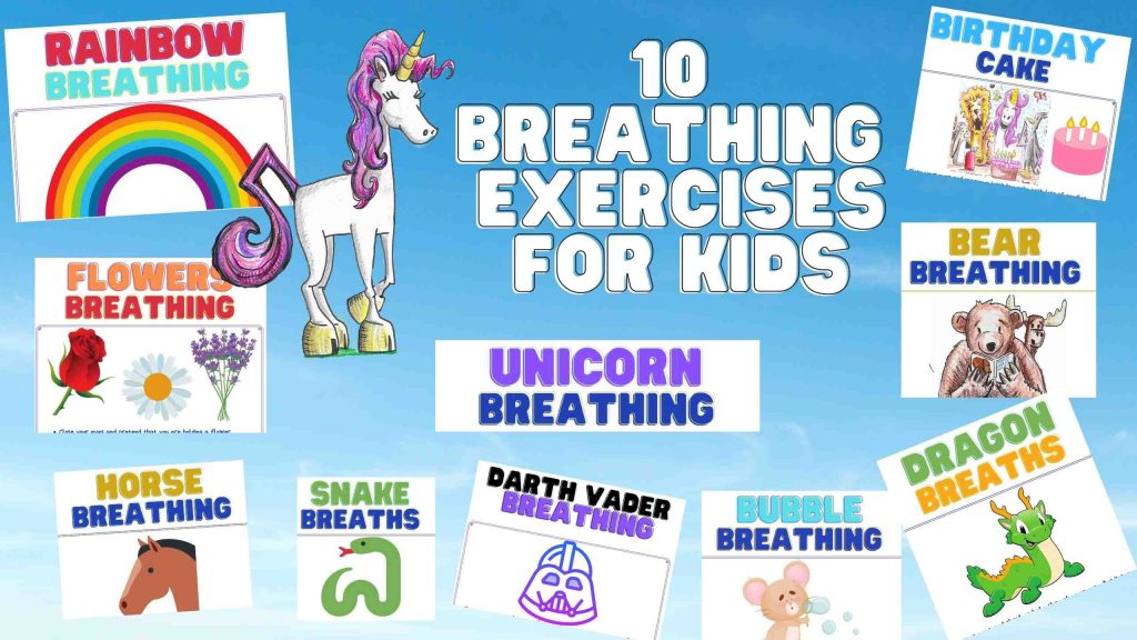 10 Fun Deep Breathing Exercises for Kids - Unicorn Jazz