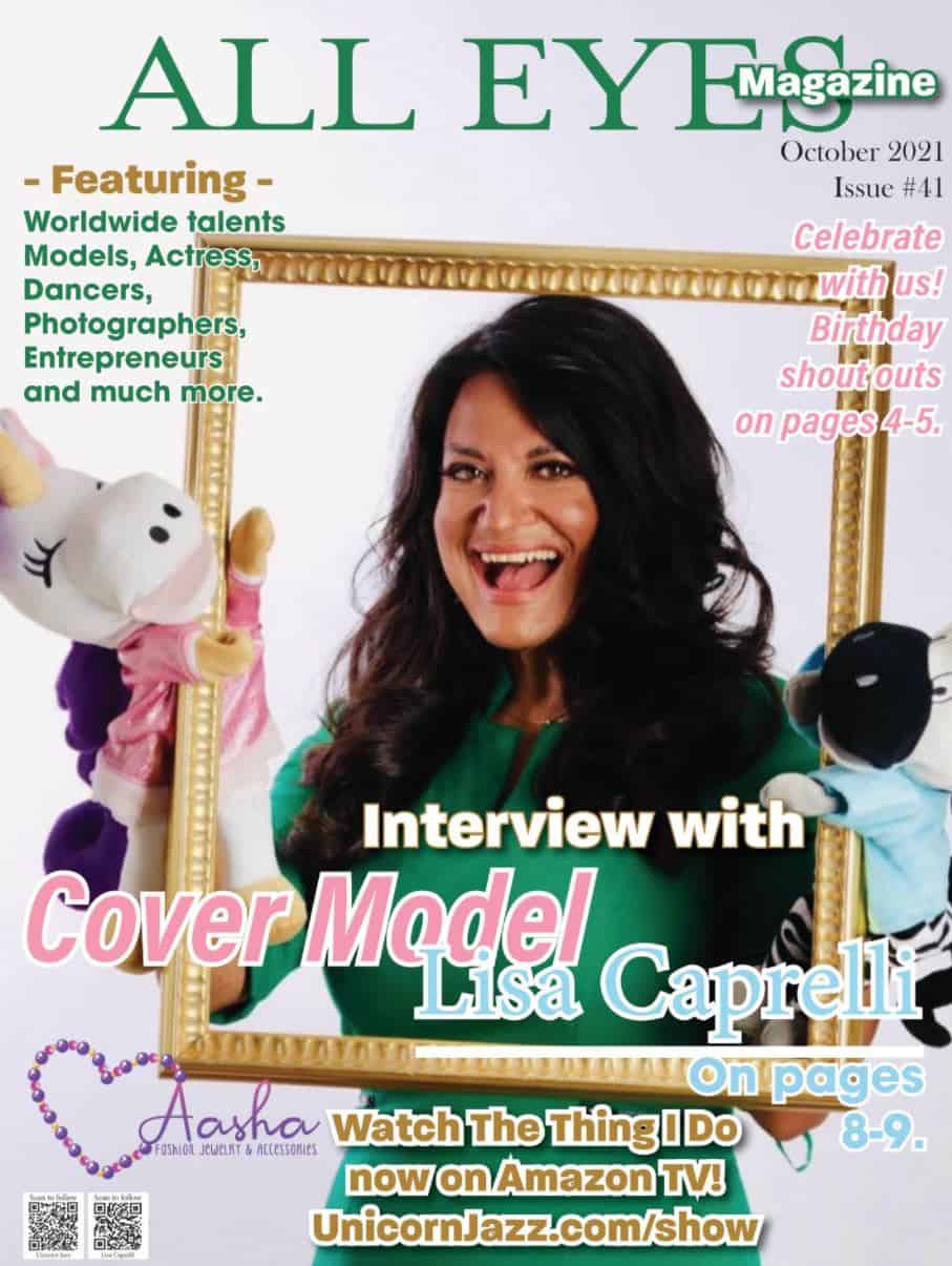 Unicorn Jazz Creator Lisa Caprelli Cover Models and Interviews for All ...