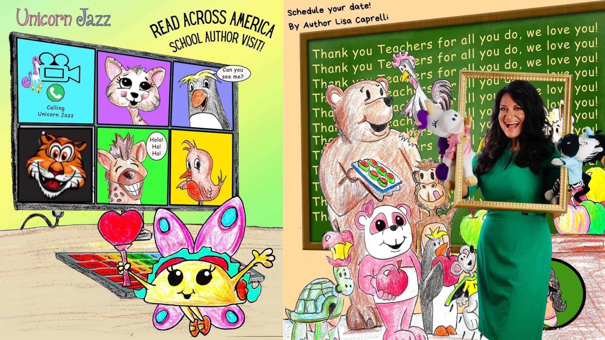 Virtual Author Visits For Elementary Students | Unicorn Jazz | Lisa ...