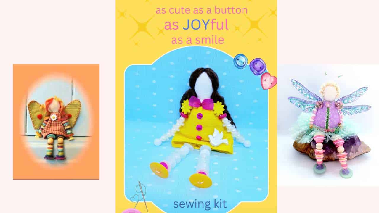 DIY Button Dolls - She Always Loved Playing With Dolls and Making Their ...