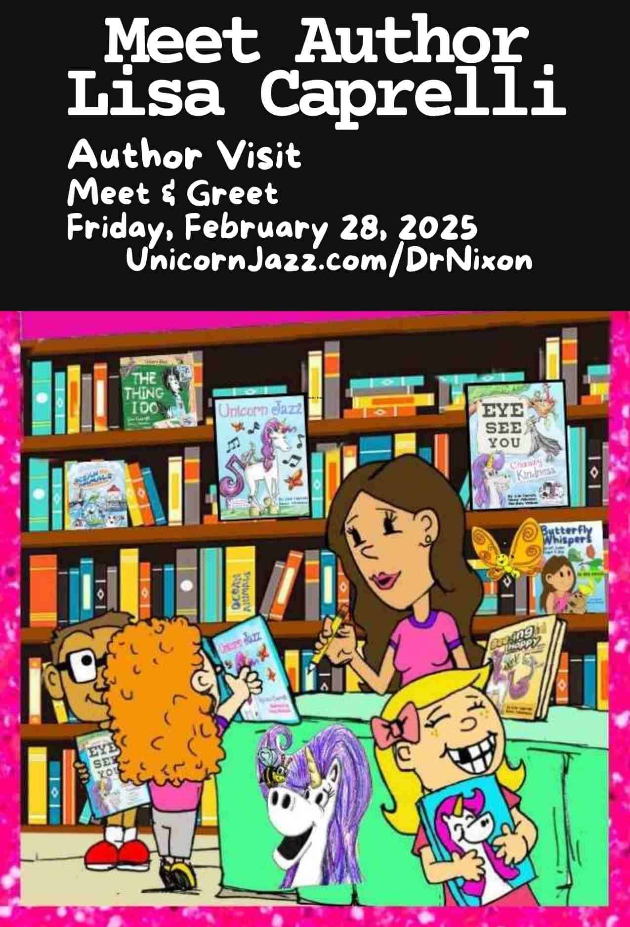 EPISD reading and literacy with author Lisa Caprelli | Dr Nixon ...