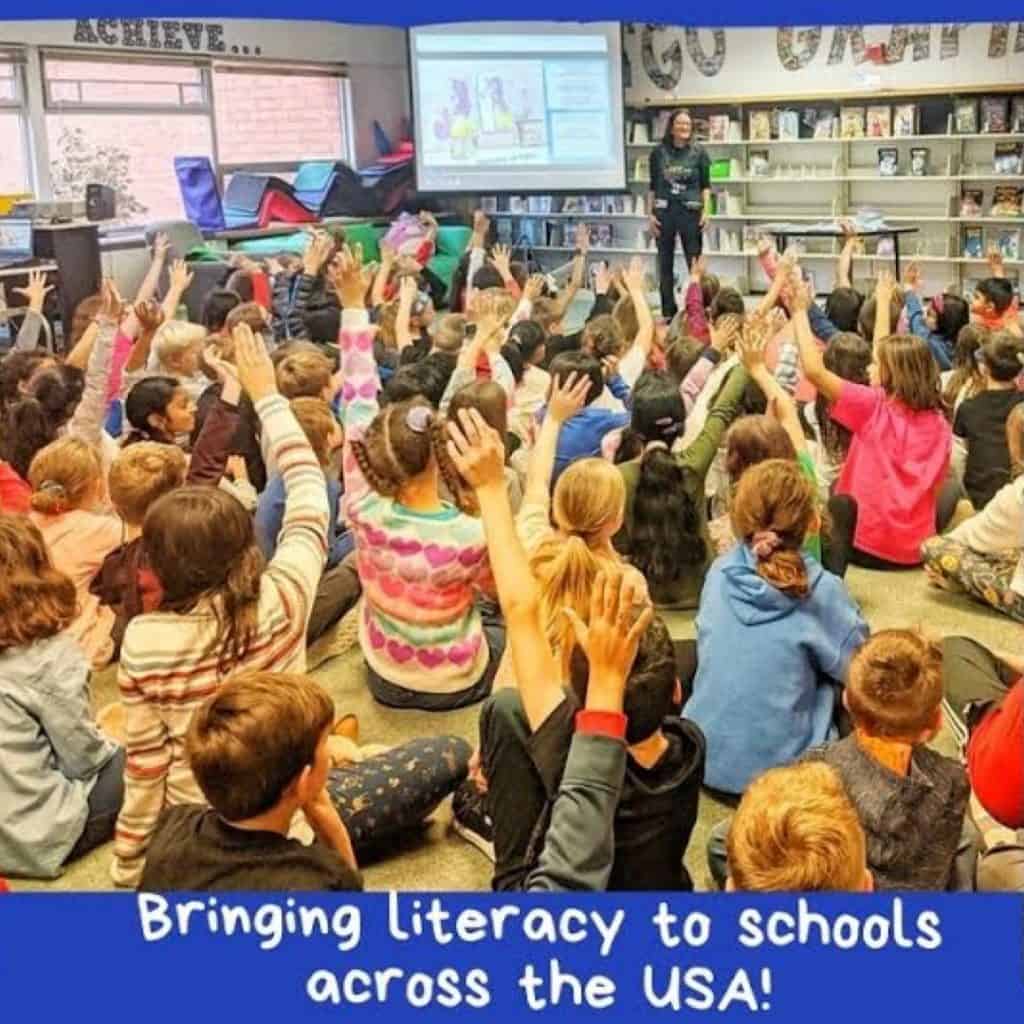 Free Author Visits Elementary School Assemblies by Lisa Caprelli